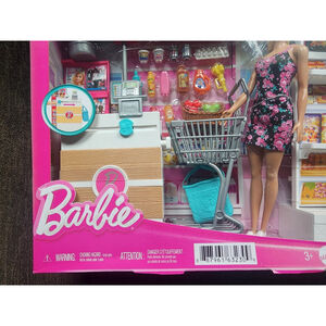 Barbie | Toys | Barbie Frp Supermarket Playset Multicolor Doll Grocery ...